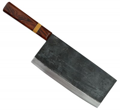 Chinese cleavers are used for vegetables