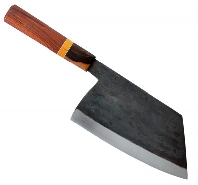 Chinese cleavers are used for vegetables