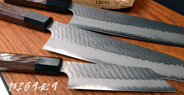 Japanese chef knives. Hand forged gyuto, santoku and nakiri - cleancut.se